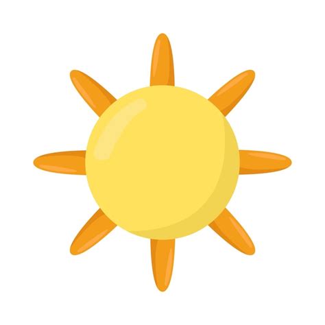 Ilustração Do Sol Vetor Premium