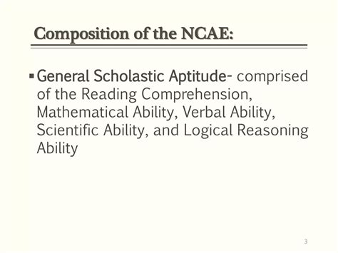 2014 Ncae Test Admin Guidelines Ms Dolly Pagatpatan Pptx