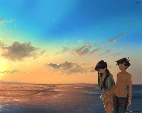 Komi Cant Communicate Shouko Komi And Hitohito Tadano Hd Wallpaper