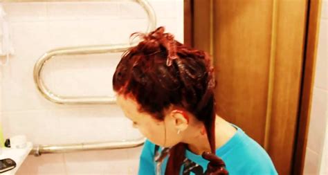 как красить волосы в красный цвет Youtube