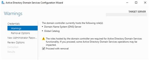 Demote And Remove A Domain Controller On Windows Servers