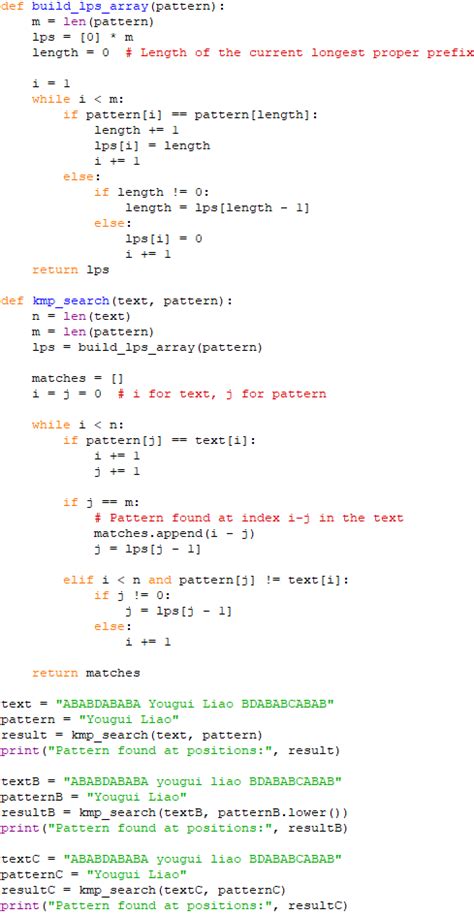 Knuth Morris Pratt Kmp Algorithm A String Searching Algorithm
