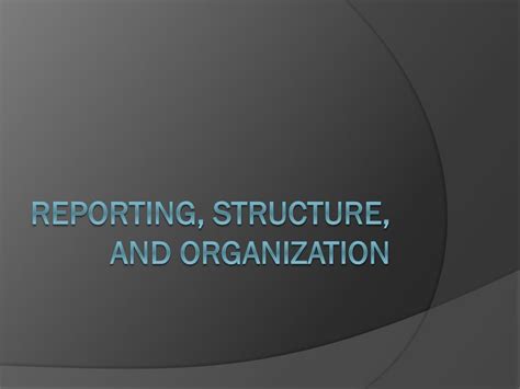 Ppt Reporting Structure And Organization Powerpoint Presentation Free Download Id2610767 Ppt Reporting Structure And Organization Powerpoint Presentation Free Download Id2610767