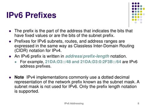PPT IPv6 Address Representation PowerPoint Presentation Free Download ID 3433413