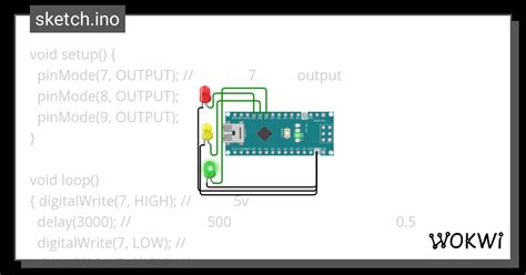 Lab1กาญจน์สุดา หนูแก้วเลขที่6 Wokwi Esp32 Stm32 Arduino Simulator