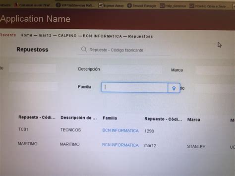 genexus prompt para selector en web panel