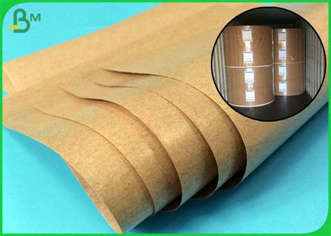 Greaseproof And High Temperature Resistant Pe Coated Brown Kraft Paper