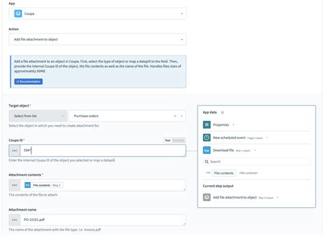 Workato Connectors Coupa Object Actions Workato Docs