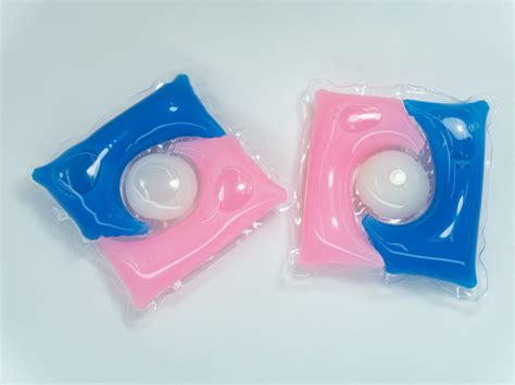 Multi Chamber Laundry Pods For Private Label With Powder And Liquid All