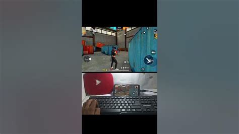 keyboard and mouse 🎮 gameplay ⌨️🖱 📱 free fire🔥 connect k2er next level