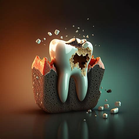 Dentes Sensíveis Conceito De Saúde Da Boca E Dos Dentes Várias Doenças