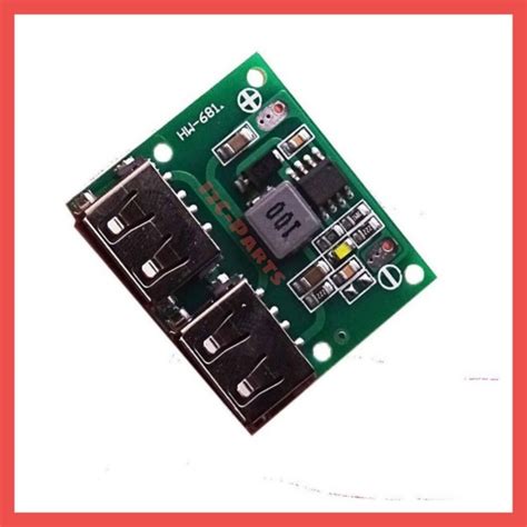 Jual Step Down Dual USB 6V 26V To 5v 3A Charger Module Buck Converter DC DC Shopee Indonesia