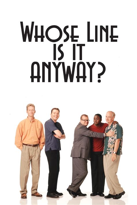 Whose Line Is It Anyway Tv Series 1998 2007 Posters — The Movie