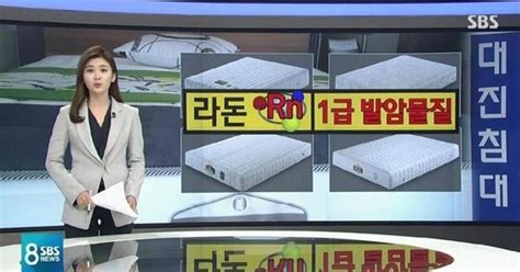 Sbs 음이온 침대 발암물질 라돈 기준치 열 배 측정