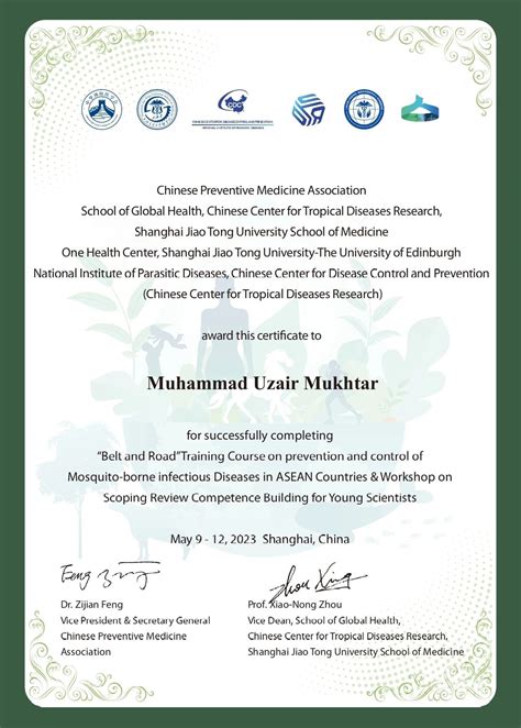 Muhammad Uzair Mukhtar On Linkedin Beltandroad Mosquitocontrol