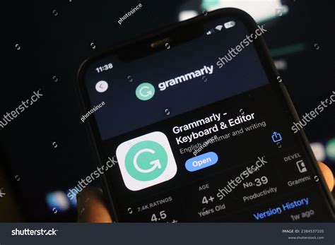 Improve Grammar Spelling English Grammarly Photos And Images And Pictures Shutterstock