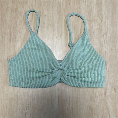 Supre Green Crop Top Size S Depop