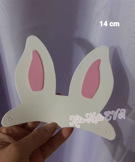 Orelha De Coelho Infantil Cores Sortidas 14 Cm Elo7