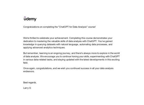 Completed Chatgpt For Data Analysis Course Bharti Rathi Posted On The Topic Linkedin