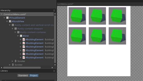 【ui Toolkit】デフォルトにないgridviewを実装する 土鍋で雑多煮