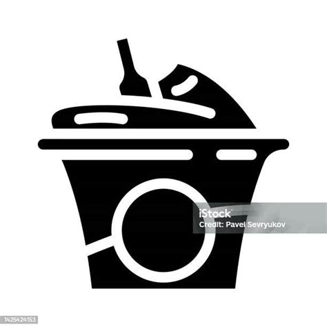 그리스 요구르트 우유 제품 글리프 아이콘 벡터 일러스트 레이 션 0명에 대한 스톡 벡터 아트 및 기타 이미지 0명 농장 단백질 Istock