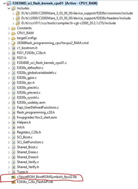 Ccs Tms F D How To Create A Second Bootloader To Update The