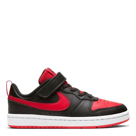 Tenis Nike Court Borough Low 2 Para Niño Velcro Nike