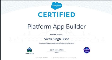 Vivek Singh Bisht On Linkedin Salesforce Salesforcecertified Trailblazer Trailhead