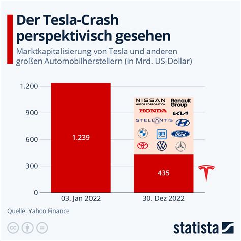 Infografik Der Tesla Crash Perspektivisch Gesehen