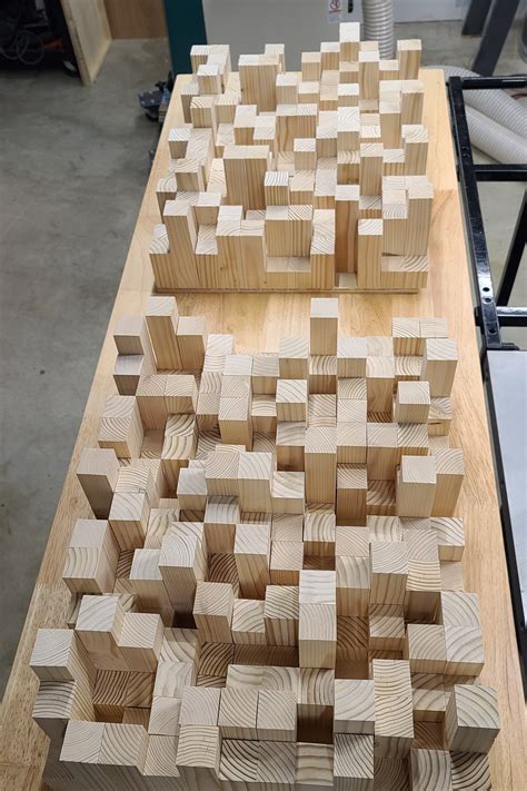 Skyline Sound Diffuser 2 Pack 18 X 24 Acoustic Panel Etsy