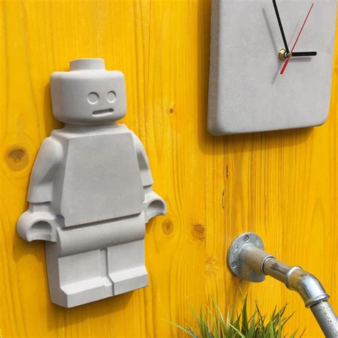 Omino Lego Grande Da Parete O Tavolo Mellow Concrete