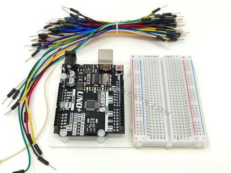 experimental kit platform uno cables and breadboard