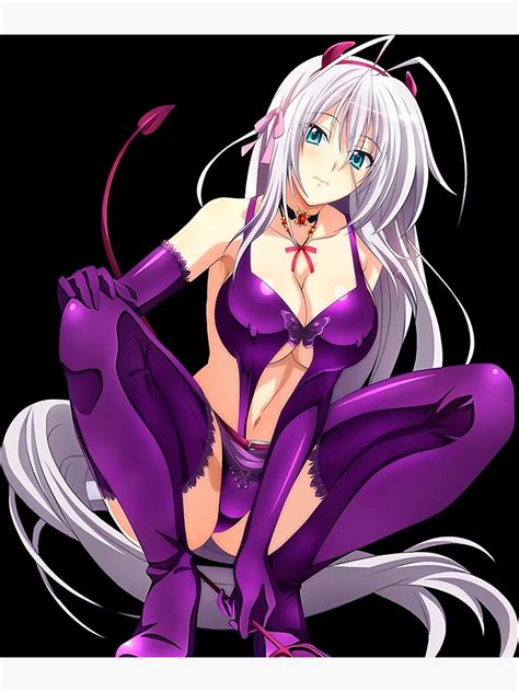 Lewd Rossweisse Hot Demon Cute Tits High Babe DxD Sexy Ecchi Hentai Girl Sexy Hentai Anime