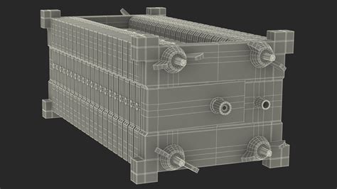 Fuel Cell Stack 10 Model Turbosquid 2243145
