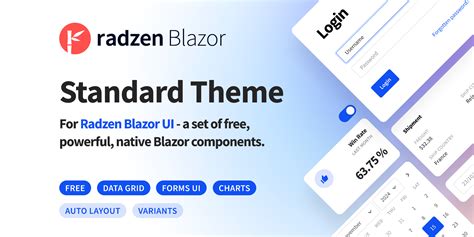 Blazor Components Standard Theme Figma Community