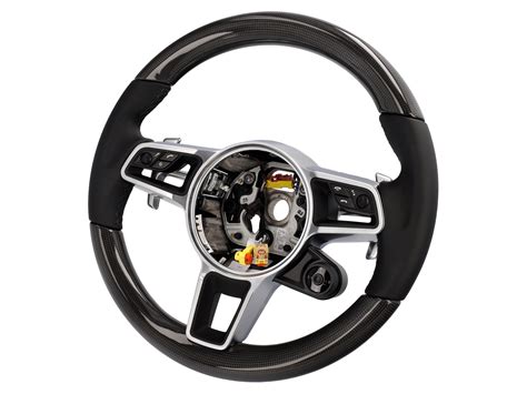 Porsche 991 Sports Multi Function Steering Wheel In Carbon