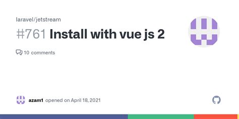 Install With Vue Js Issue Laravel Jetstream GitHub