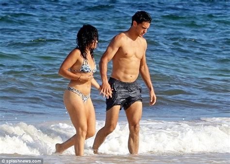 Gina Rodriguez Wears Cheeky Bikini With Fiance Joe Locicero In Mexico