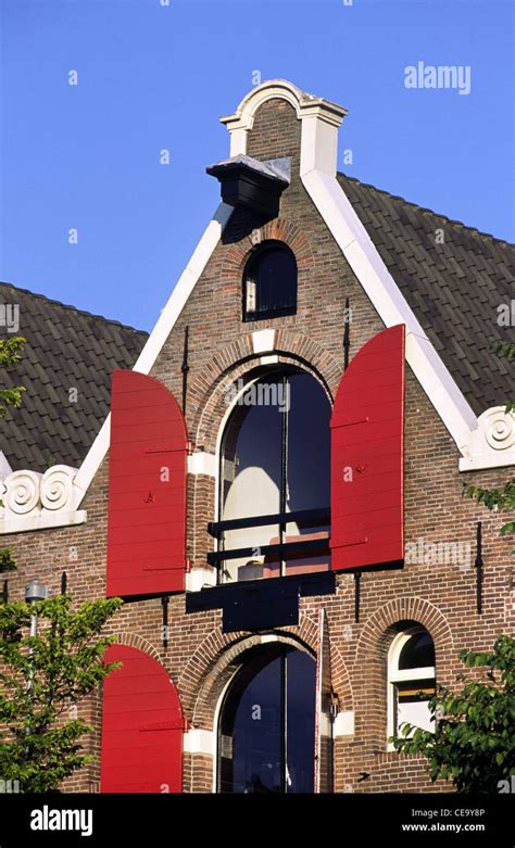 Old Warehouses Converted To Apartments Prinsengracht Amsterdam