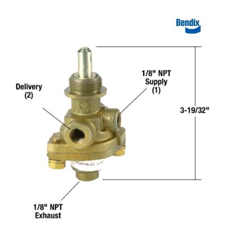 VALVE CONTROL DASH PP BENDIX GBM Trailer Service