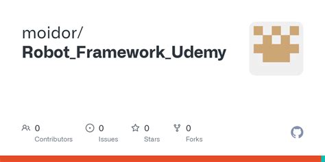 Github Moidorrobotframeworkudemy