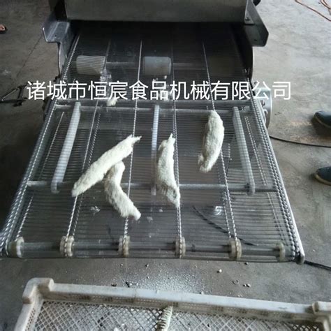 推荐南瓜饼上浆裹糠机厂家 山东潍坊 恒宸食品机械 食品商务网