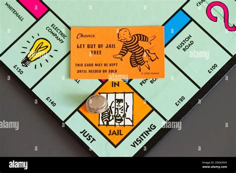 Monopoly Get Out Of Jail Free Card Image