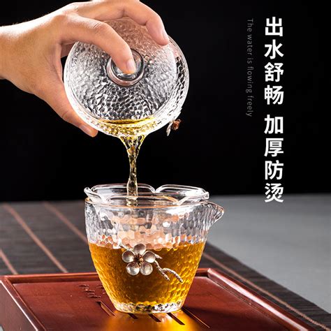 Large Heat Resistant Glass Tea Cup With Tin Cover For Scalding Tea