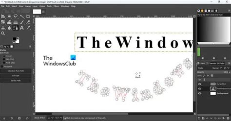 Cómo Curvar El Texto En Gimp En Windows Pc Tiempo De Frikis