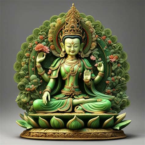 Green Tara Mantra Tibet Dharma