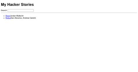 hacker stories codesandbox