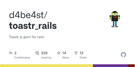 Github D4be4sttoastrrails Toastr Js Gem For Rails
