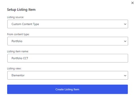 How To Create Custom Content Type Listing Template Jetengine Crocoblock