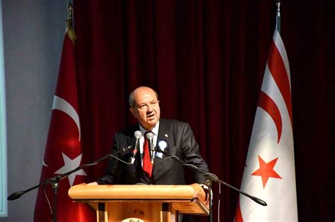 KKTC Cumhurbaşkanı Ersin Tatar KKTC Türklüğün kalesidir Son Dakika